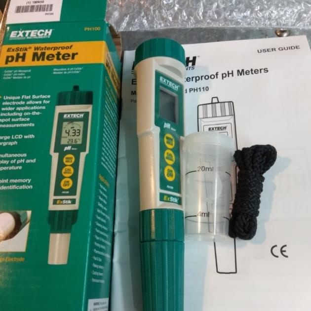 Jual Extech PH100 digital Ph meter tester alat ukur kadar asam air PH ...