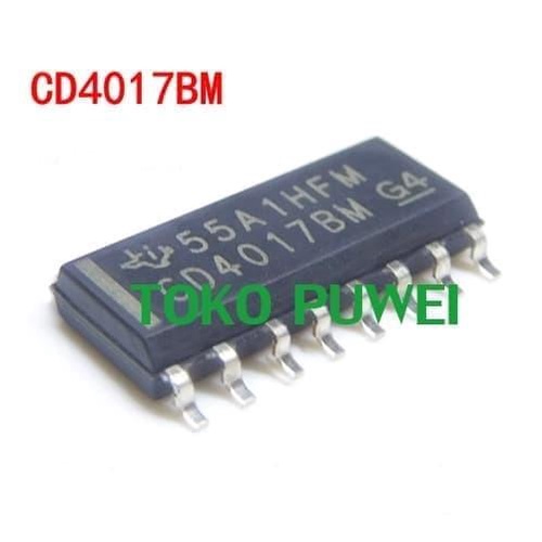 Jual CD4017BM CD4017 CD 4017 BM CD4017BC Decade Counter BF05 | Shopee ...