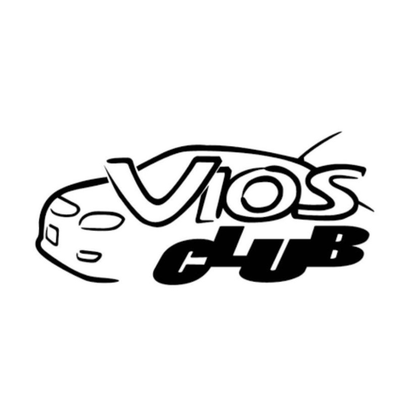 Jual Stiker Cutting Komunitas Vios Club | Stiker Cutting custom ...