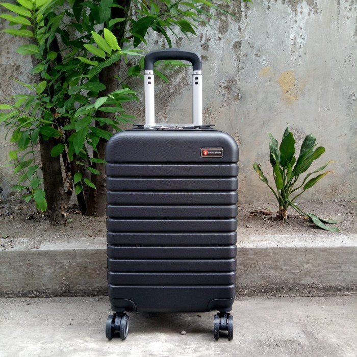 Jual KOPER FIBER SWISS POLO 6905 UK 18 INCH CABIN SIZE | Shopee Indonesia