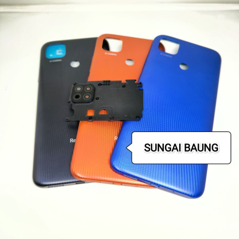 Jual backdoor backcover backcasing + ring lensa kamera Xiaomi Redmi 9c ...