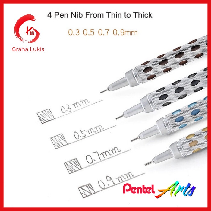 Jual PENTEL GRAPH GEAR 1000 DRAFTING PENCIL - 0.5 MM | Shopee Indonesia