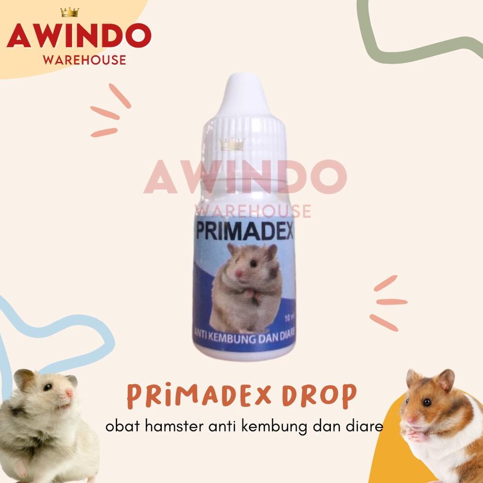 Jual PRIMADEX - Obat Hamster Anti Diare Kembung Mencret PRIMA DEX 10ml ...