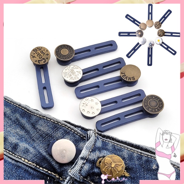 Jual SS Kancing Celana Jeans Metalic Kancing Jeans Panjang Pembesar ...