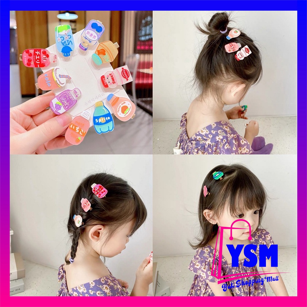 Jual YSM Jepit Rambut Anak Perempuan Lucu 1 Pcs Jepitan Rambut Fashion ...