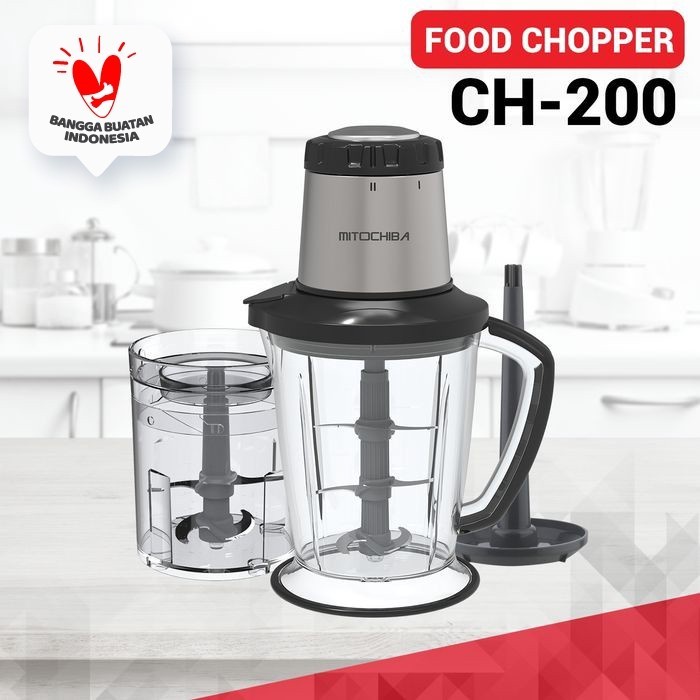 Jual Mitochiba Food Chopper Penggiling Makanan CH-200 ( housekeeping.id ...