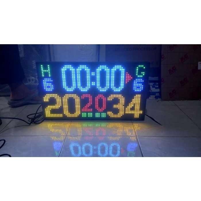 Jual Scoreboard portable score board basket papan skor digital -ls01 ...