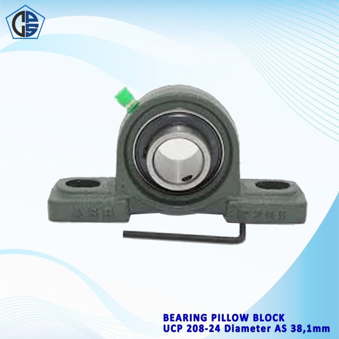 Jual Bearing duduk UCP 208-24 ASB AS 38,1mm(1,5in) Bearing Pillow Block | Shopee Indonesia