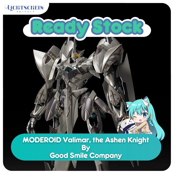 Jual [Original] Moderoid Valimar The Ashen Knight Limited | Shopee ...