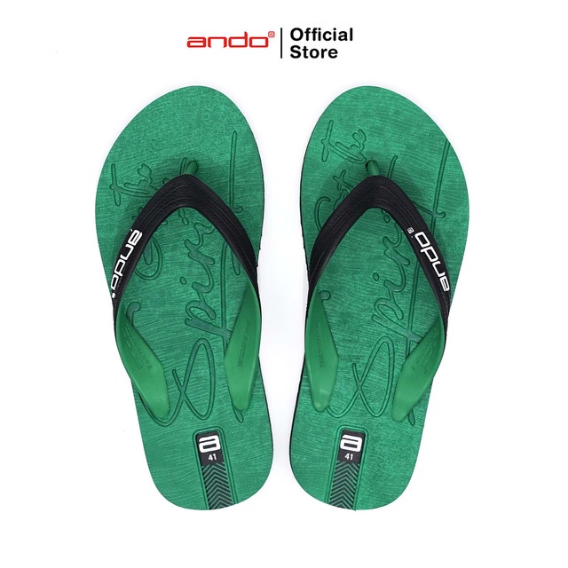 Jual Ando Official Sandal Jepit Activity 02 Pria Dewasa - Hijau/Hitam ...