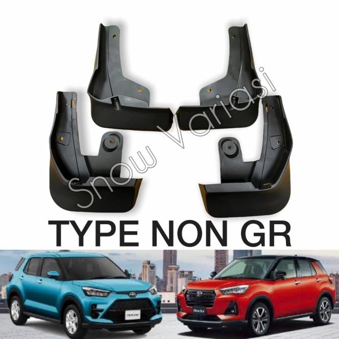 Jual Mud Guard Karpet Lumpur Raize Rocky 2021 2023 2024 Type Gr / Non ...