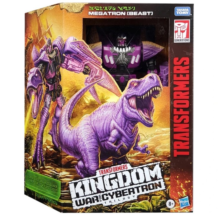 Jual TRANSFORMERS War For Cybertron Kingdom Leader Megatron Beast ...