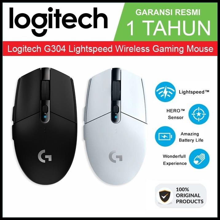 Jual Logitech G304 / G 304 Lightspeed Wireless Gaming Mouse Garansi Resmi | Shopee Indonesia