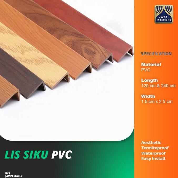 Jual Step Nosing List Siku L Tangga Pvc 2.4M Untuk Lantai Vinyl ...