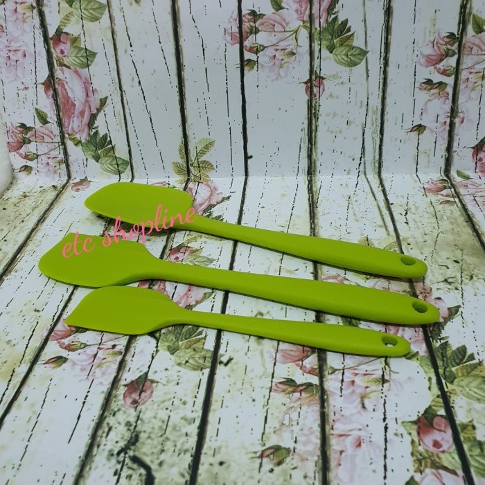 Jual rubber spatula set 3pcs | Shopee Indonesia