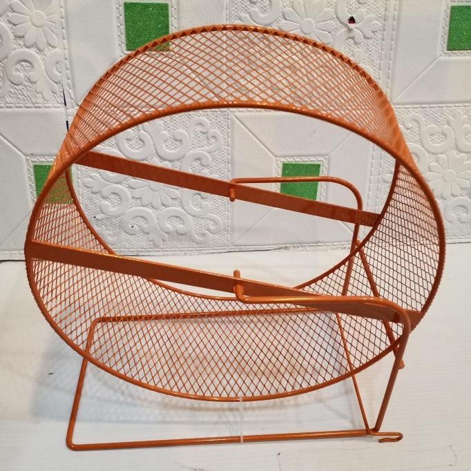 Jual Mainan Hamster Roda Putar Besi Jogging Wheel Diameter 28Cm ...