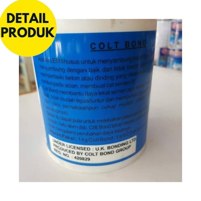 Jual Lem Perekat Beton Tembok Anti Bocor Retak Calbond Colt Bond Biru 1 ...