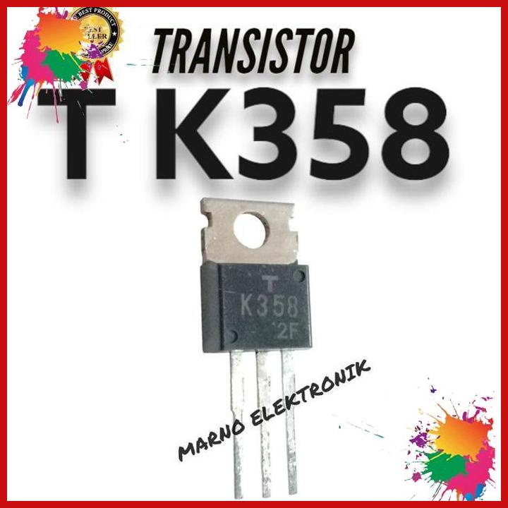 Jual TRANSISTOR TR K358 K 358 K3 58 ORI ORIGINAL ASLI [MRK] | Shopee Indonesia