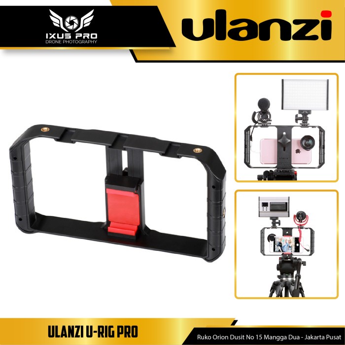 Jual ULANZI U-RIG PRO SMARTPHONE VIDEO RIG 3 BRACKET PHONE VIDEO ...