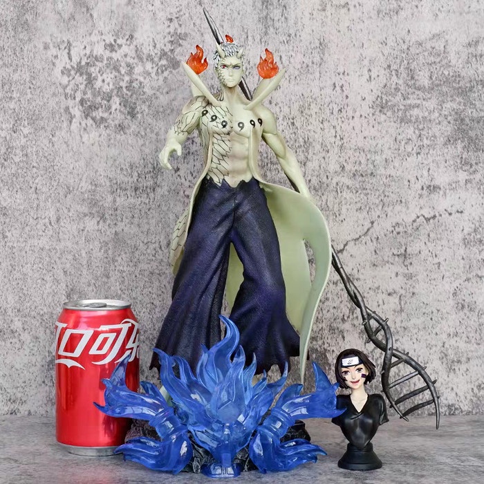 Jual TERLARIS Action Figure Uchiha Obito Rin GK Statue 34cm Anime ...