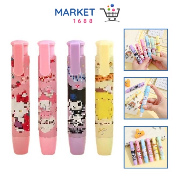 Jual Market1688 Penghapus Pensil Mekanik Karakter Mechanical Eraser ...