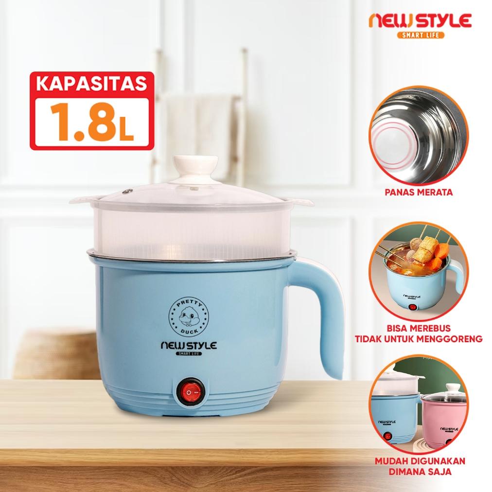 Jual Newstyle Panci Listrik Goreng / Kukus / Rebus / Tumis Serbaguna ...