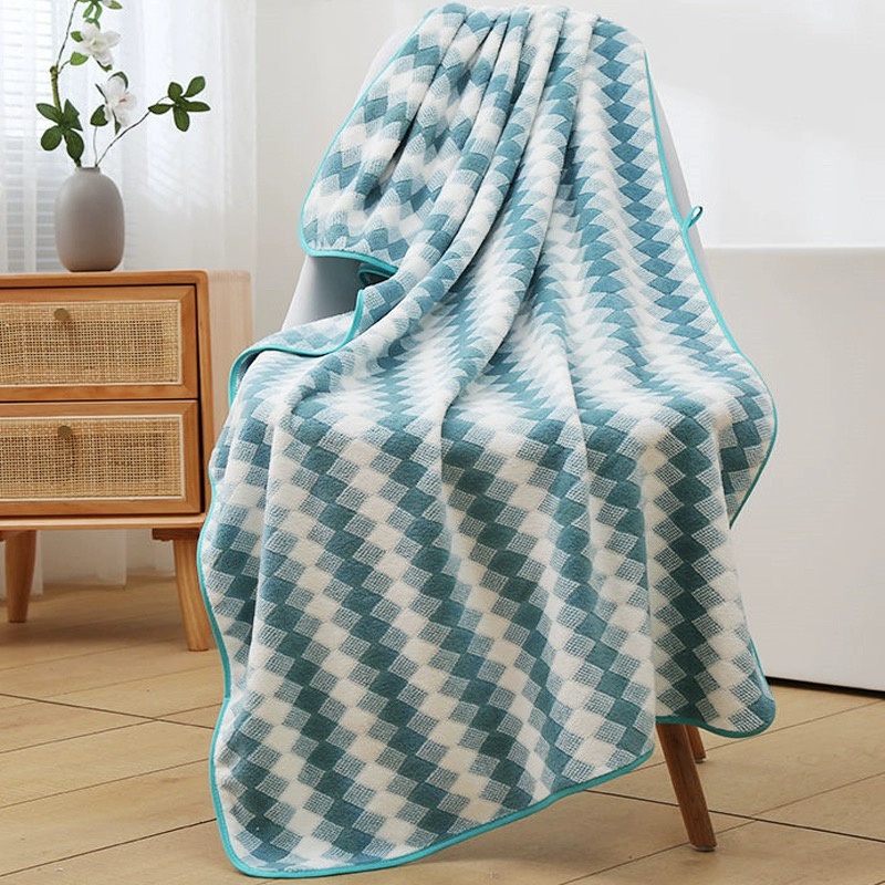 Jual Handuk Mandi Emboss 70x140cm Handuk Mandi Premium Warna Soft Cerah ...