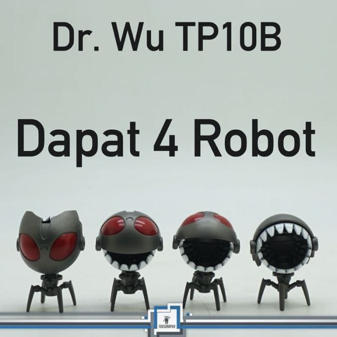 Jual Dr Wu DW-TP10B IRON EATER Black Transformers Prime Scrapheap ...
