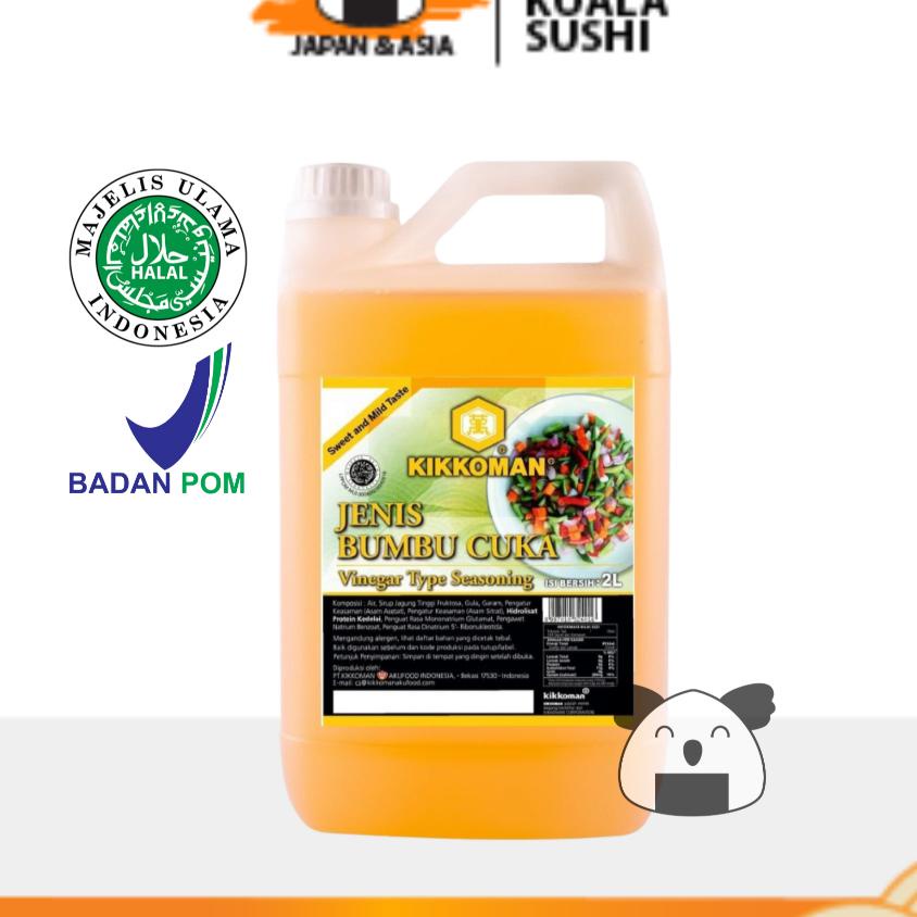 Jual Kikkoman Vinegar Type Seasoning 2 L Halal | Bumbu Cuka Halal ...