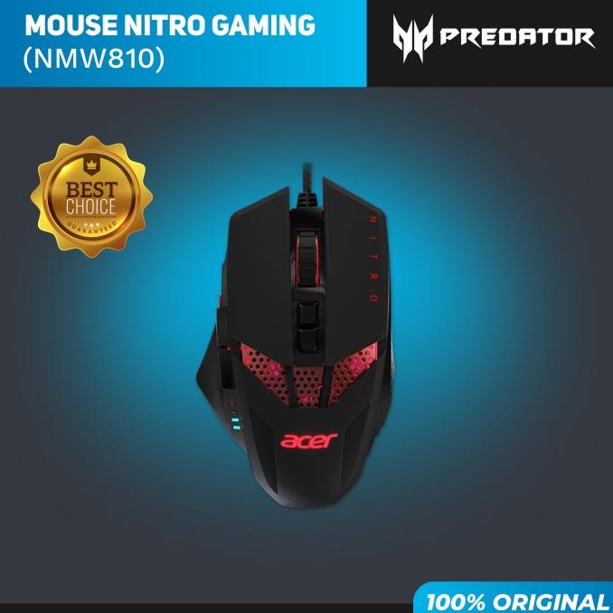 Jual MOUSE GAMING ACER NITRO GAMING NMW810 USB Original | Shopee Indonesia