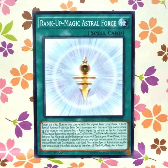 Jual yugioh tcg Rank-Up-Magic Astral Force WIRA-EN055 Common 1st ...