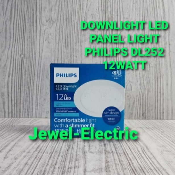 Jual Lampu Downlight Philips DL252 12w/12watt Led Panel Light Philips ...