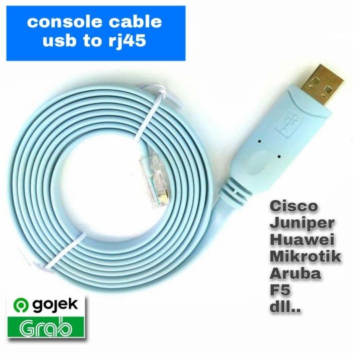 Jual Prolific Kabel Console CISCO USB Serial to RJ45 | Shopee Indonesia