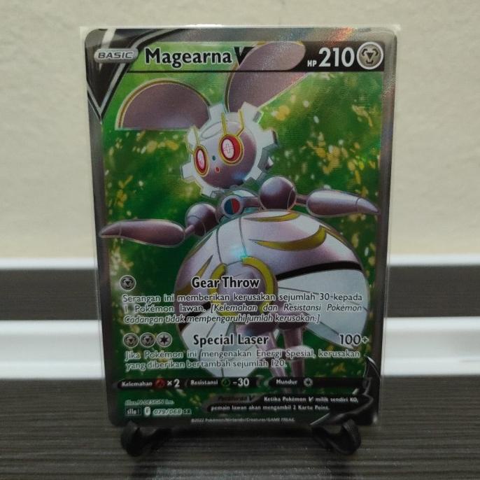 Jual Pokemon TCG Indonesia Magearna V S11a 079/068 SR | Shopee Indonesia