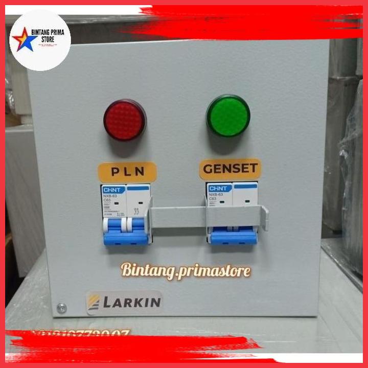 Jual (BPS) BOX PANEL INTERLOCK SWITCH PLN-GENSET CZ1-63/2P CHINT ...