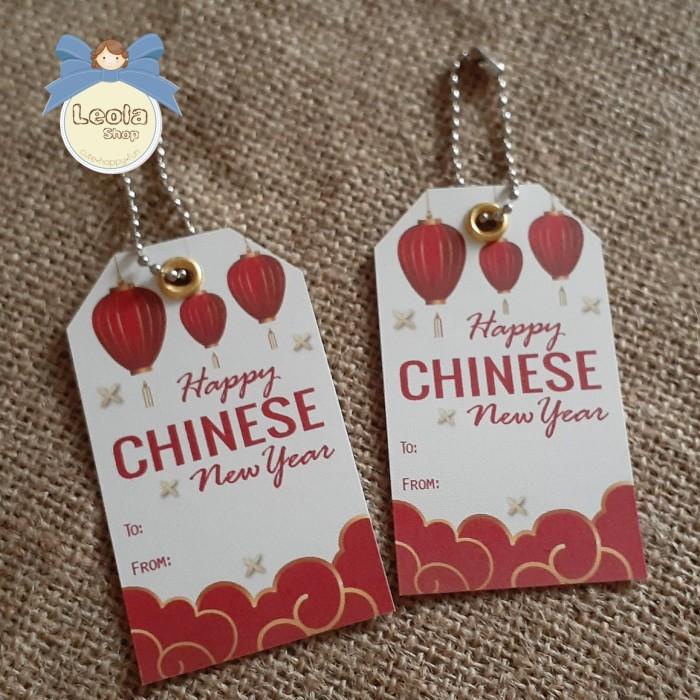 Jual Hang Tag Imlek Lampion/ Kartu Ucapan Happy Chinese New Year Fancypaper 091 | Shopee Indonesia