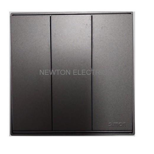 Jual SIMON E6 SAKLAR TRIPLE 3-GANG 1-WAY SWITCH - GREY (TANPA FRAME ...
