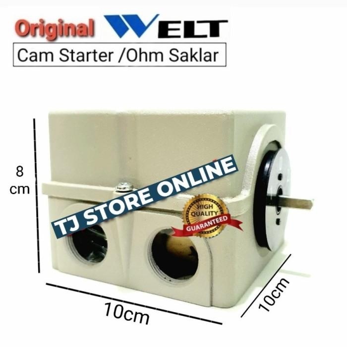 Jual CAM STARTER - SAKLAR LISTRIK PLN KE GENSET 3 POLE 25A (ON-OFF-ON) WELT | Shopee Indonesia