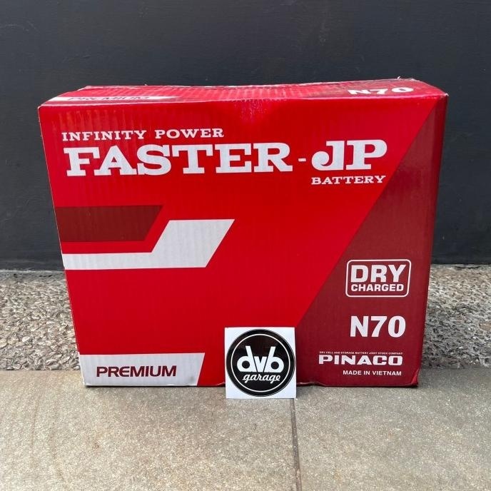 Jual Accu FASTER JP N70 12V 70Ah - Aki Basah by Casasofia | Shopee ...