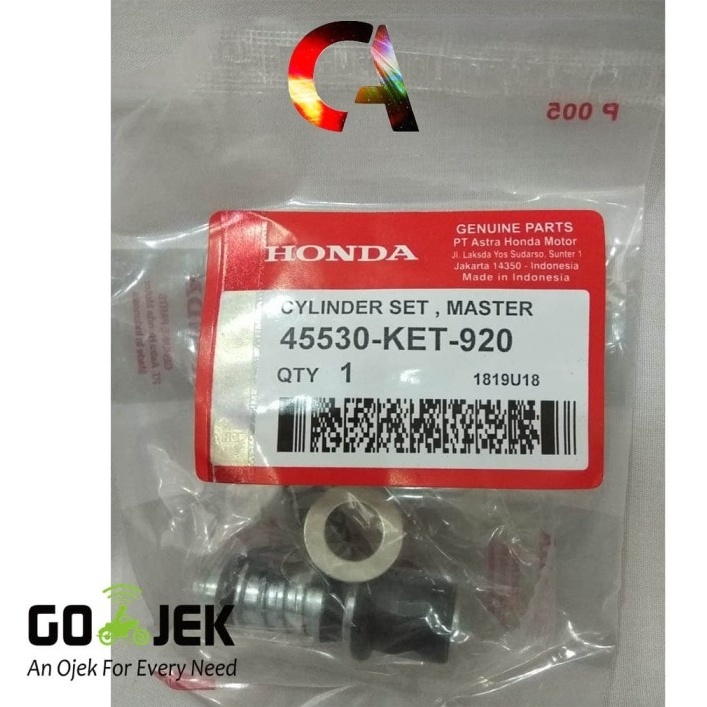 Jual Master Rem Honda Supra Cylinder Set Master Rem Supra KET | Shopee ...