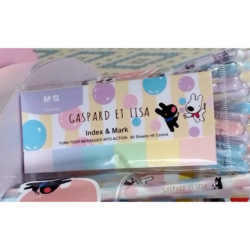 Jual M&G Gaspard Et Lisa Index and Mark | Shopee Indonesia