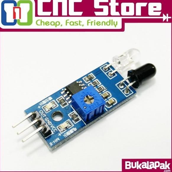 Jual [CNC] INFRARED BARRIER OBSTACLE SENSOR HALANGAN RINTANGAN MODULE ...