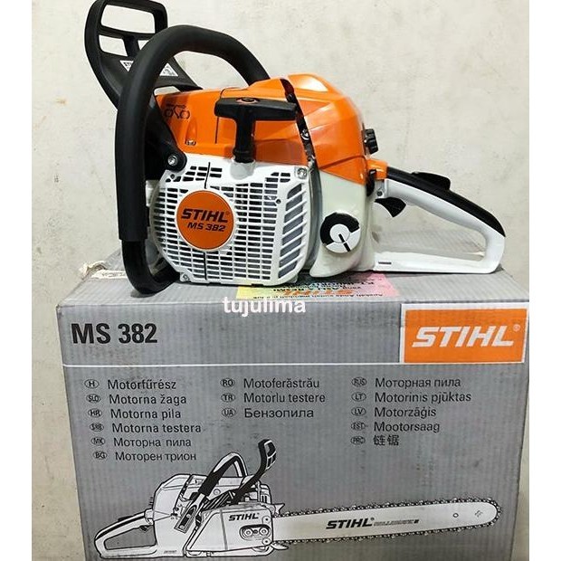 Jual BEBAS ONGKIR - STIHL CHAINSAW MS-382 SENSO MS382 Gergaji Kayu 25inch/63CM | Shopee Indonesia