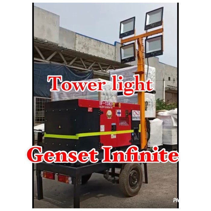 Jual Baru Genset Tower Light 6 M 15 Kva Genset Diskon | Shopee Indonesia