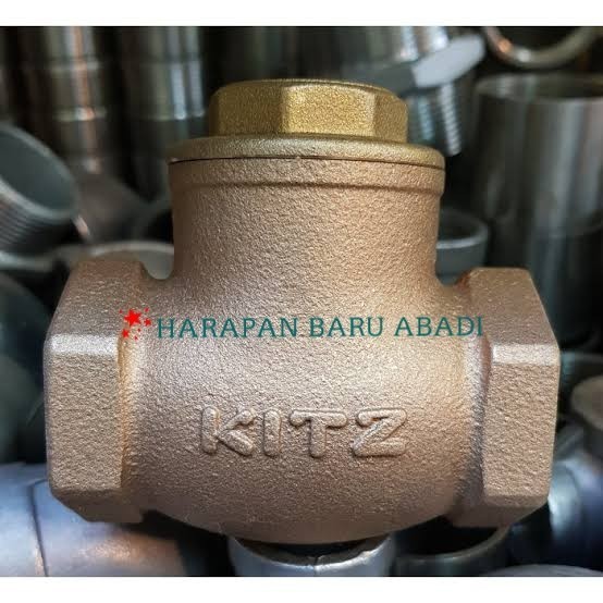 Jual New Swing Check Valve Kuningan Kitz 1 1/2 Inch / Klep Tabok Kitz Terbatas | Shopee Indonesia