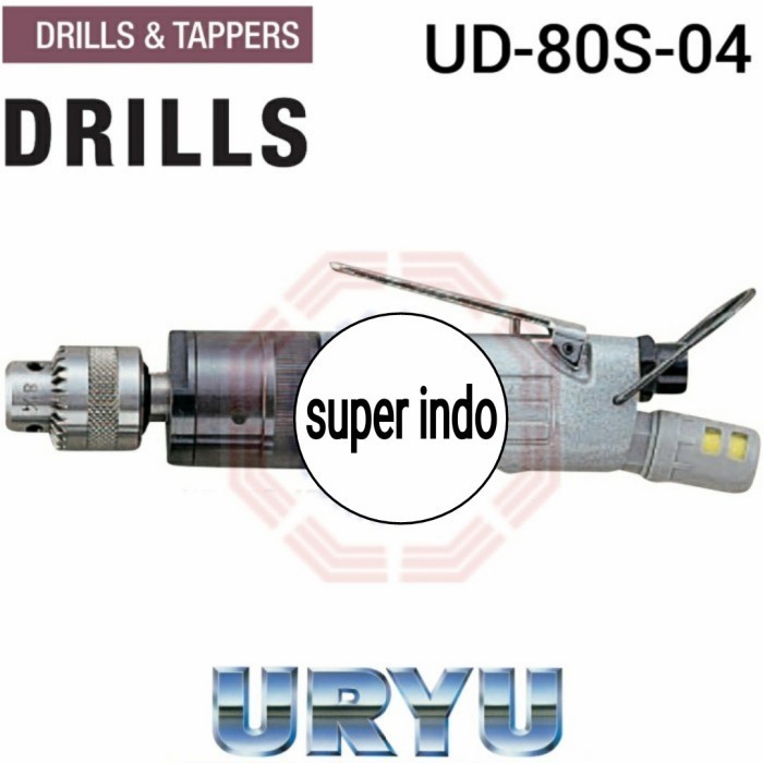 Jual Ori Uryu Ud-80S-04 Mesin Drills Tappers Japan Terbatas | Shopee ...