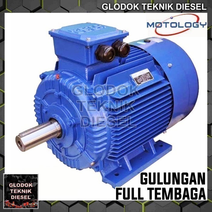 Jual [New] Dinamo Electric Motor 50 Hp 37 Kw 3 Phase 6 Pole B3 Gulungan Tembaga Terbaru | Shopee ...