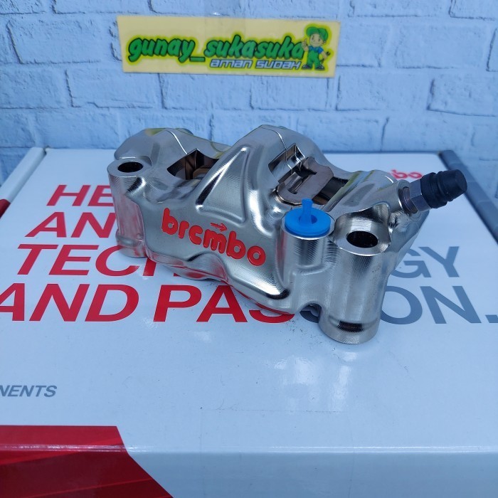 Jual [Ori] Kaliper Monoblock Brembo Gp4Rx 108Mm Cnc Nickel Chrome Right Universal Terbatas ...