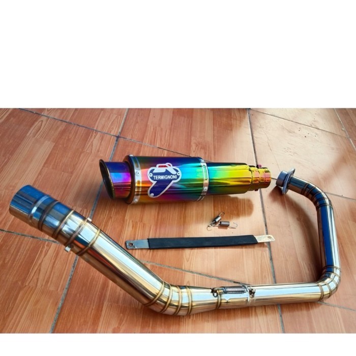 Jual [Original] Knalpot Fulcacing Cbr Cbu Cbr 150 Facelift Termignoni ...