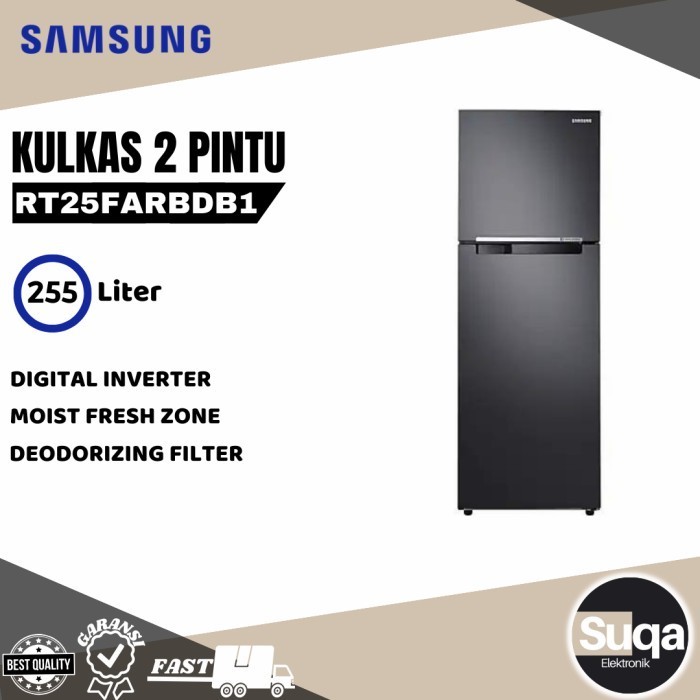 Jual [Baru] Samsung Kulkas 2 Pintu Rt25Farbdb1 255L - Digital Inverter Terbatas | Shopee Indonesia